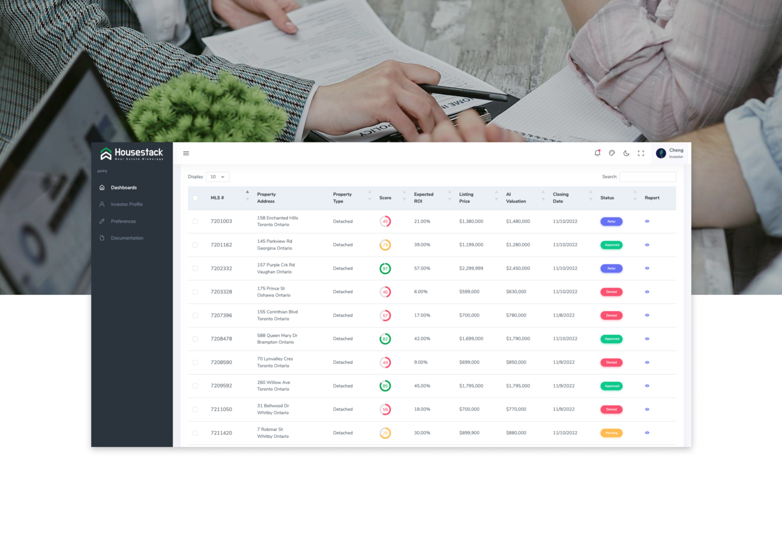 UNDERWRITING SOFTWARE – HouseStack AI
